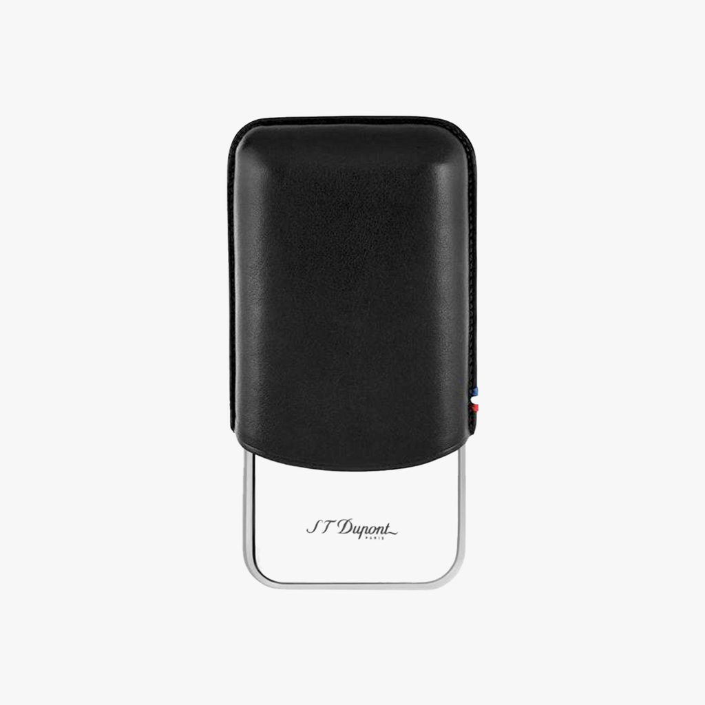 S.T. Dupont 3 Cigar Case Matt Black – 1290SQM