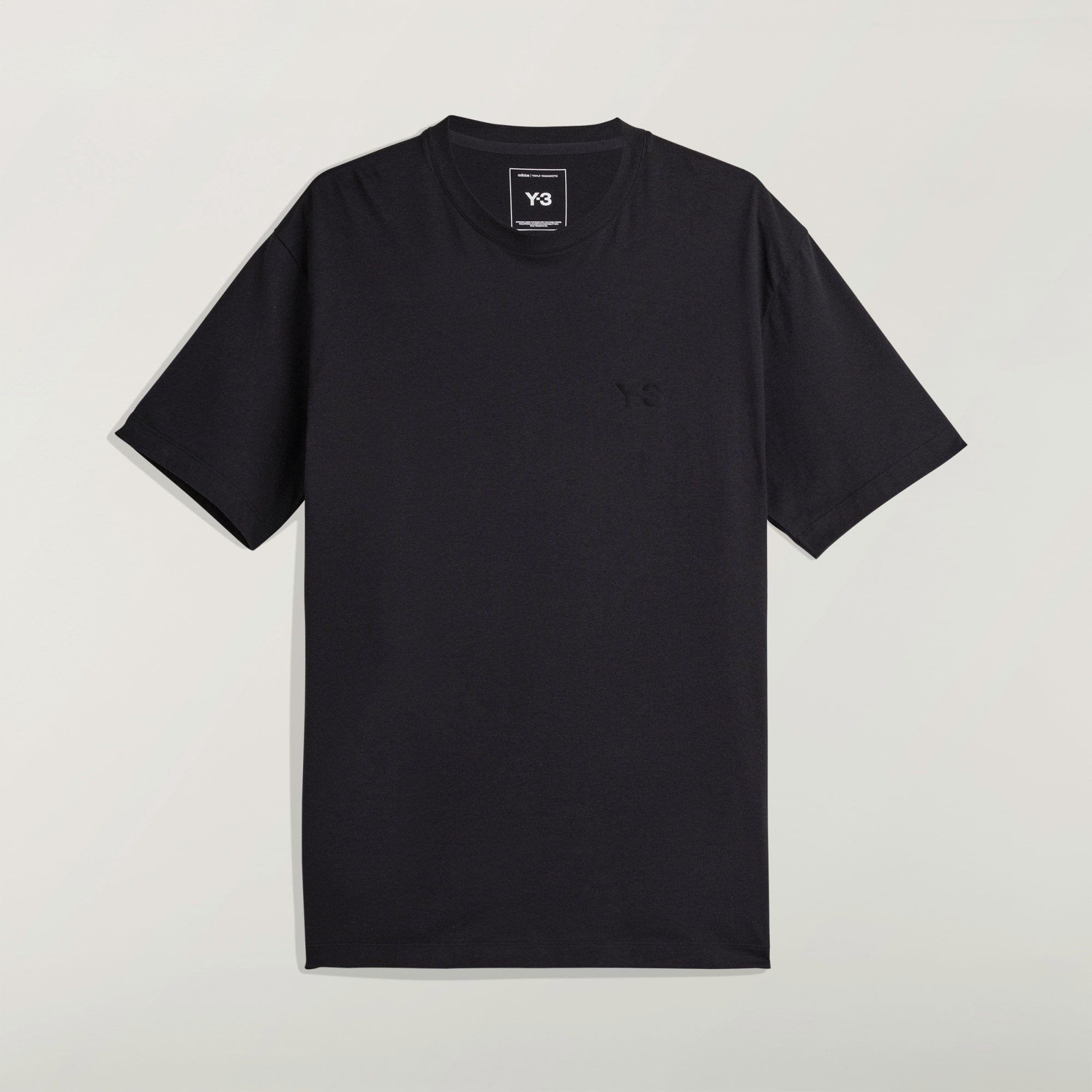 adidas Y-3 Regular Short Sleeve Tee Black – 1290SQM
