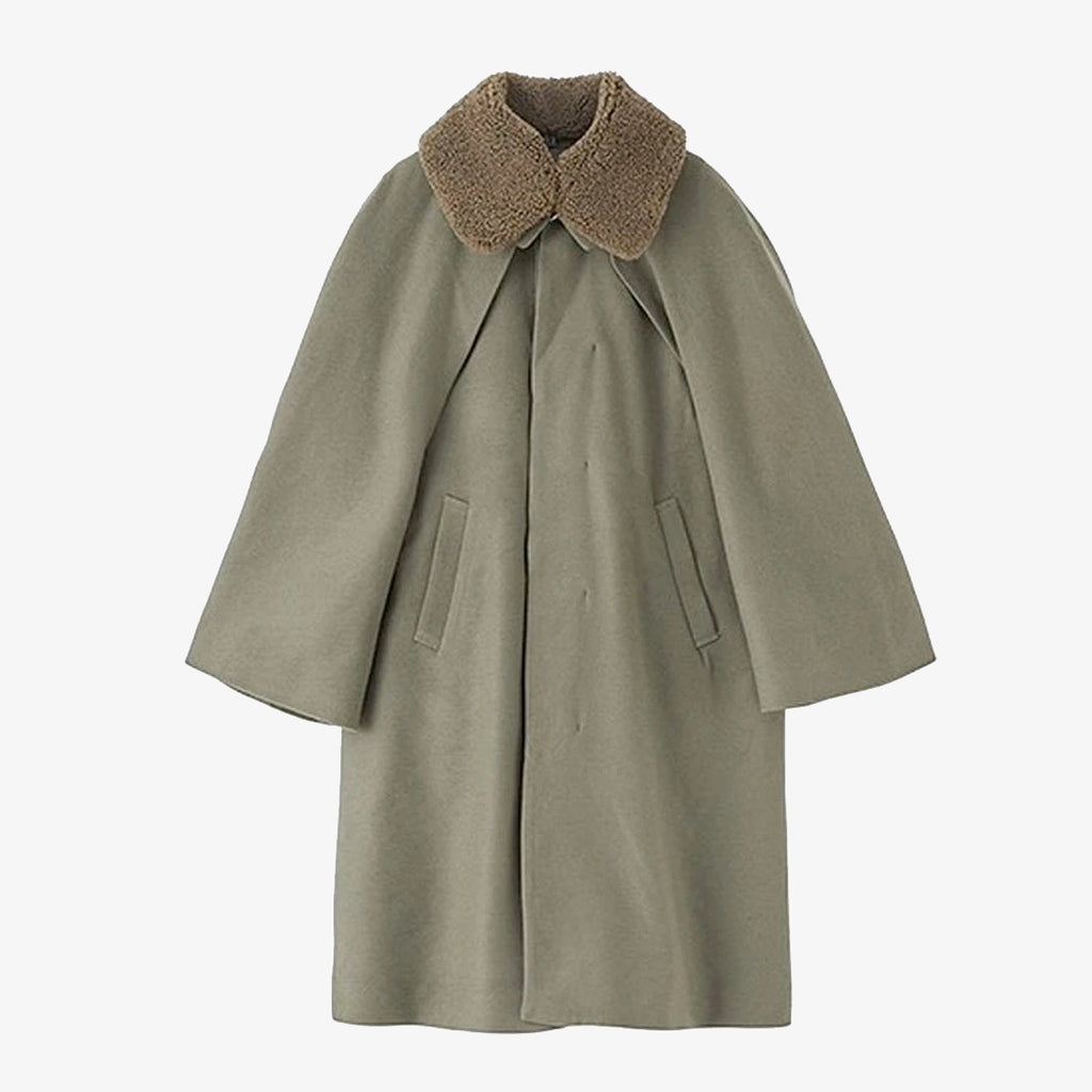 Visvim Investigator Cloak Wool/Linen Olive – 1290SQM